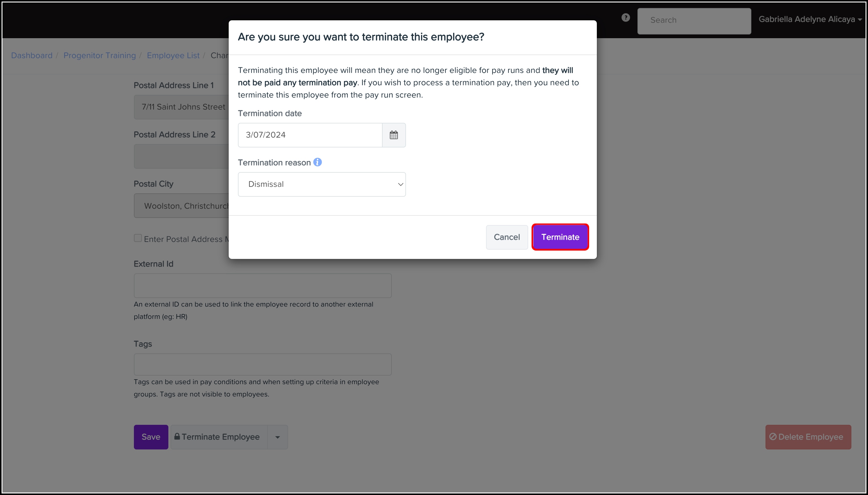 How do I terminate an employee? – Your Payroll (NZ)