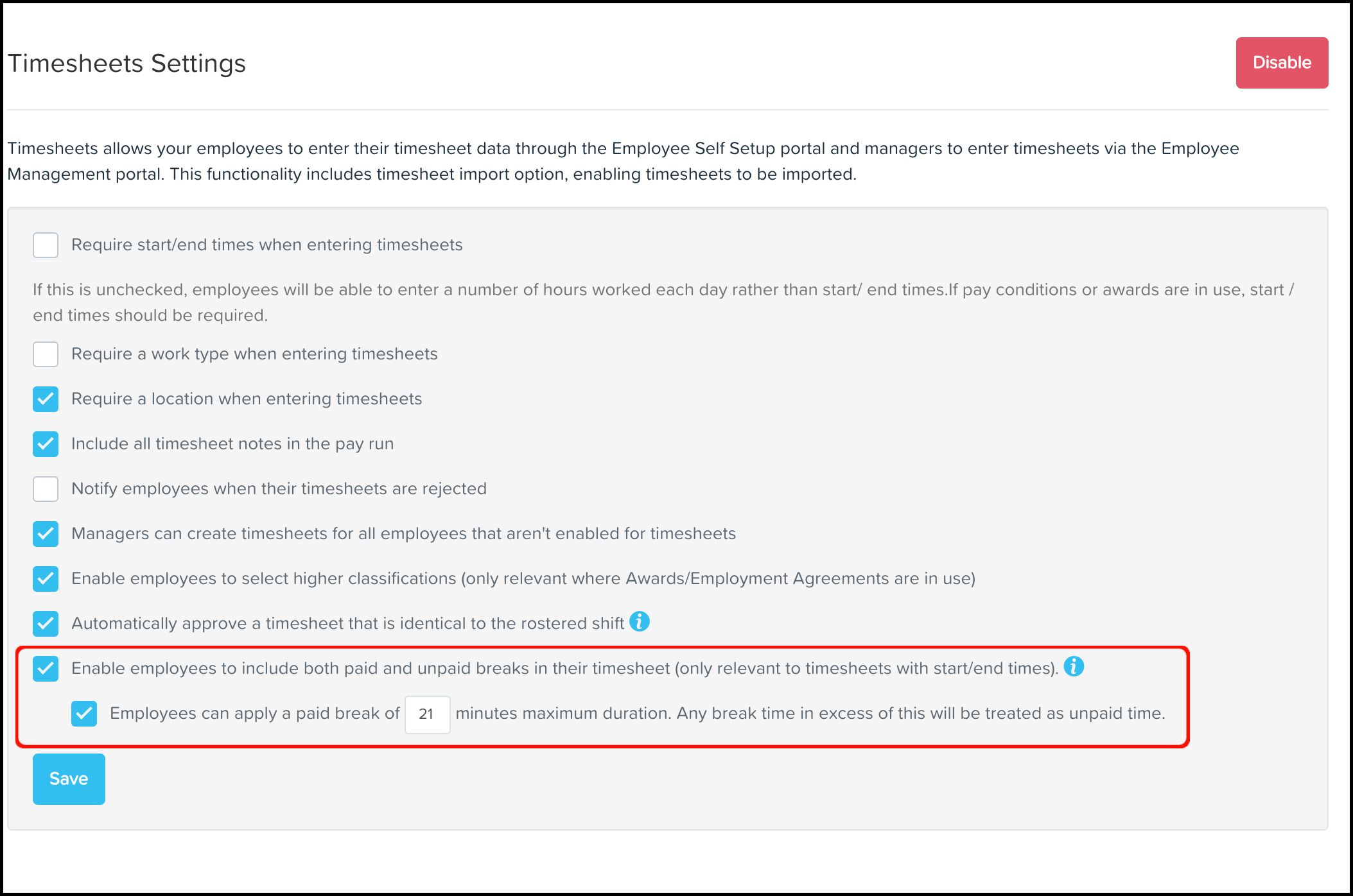 Paid and unpaid breaks – Your Payroll (NZ)