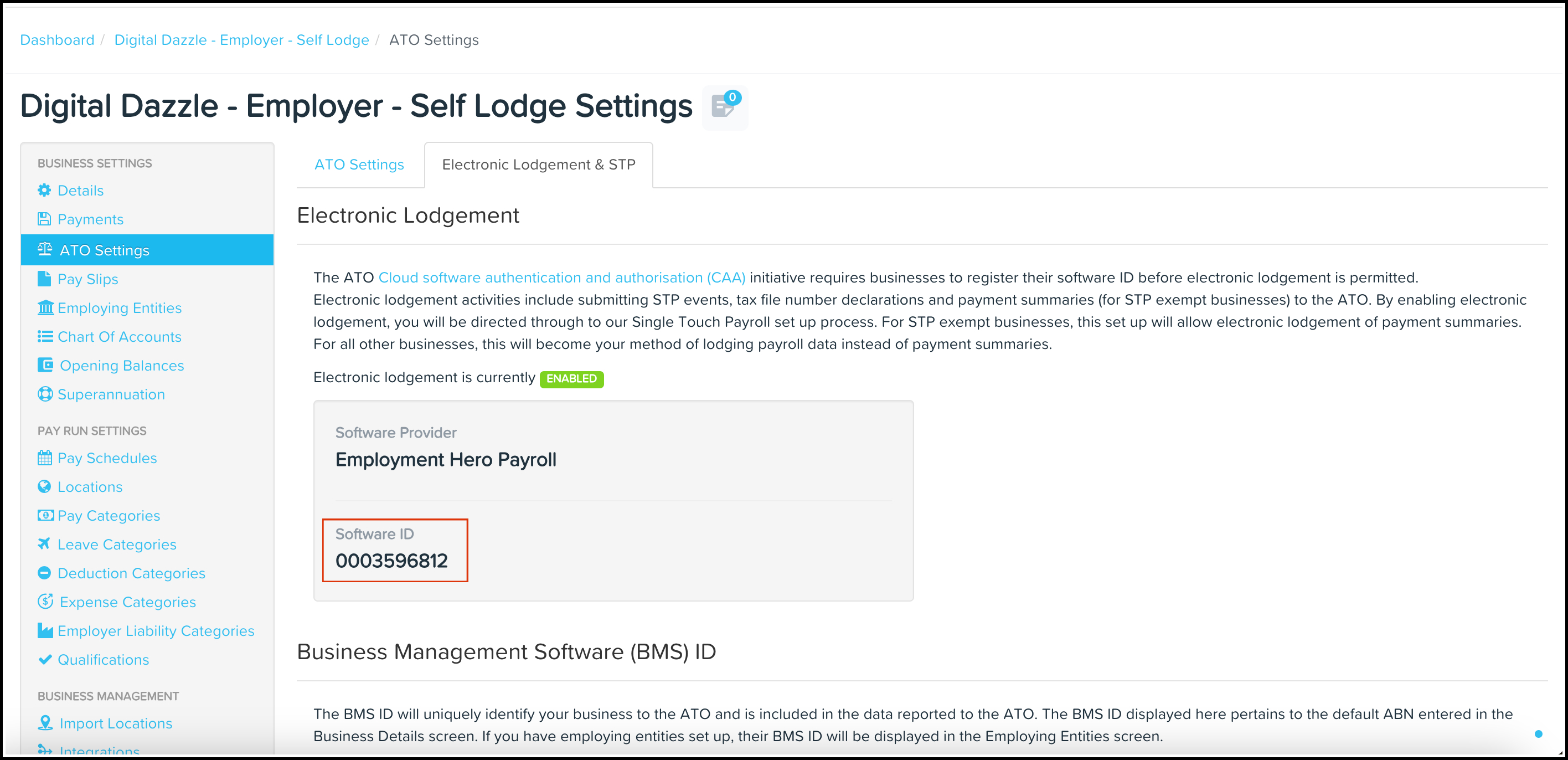 How do I enable the ATO integration for super stapling? – Your Payroll (AU)