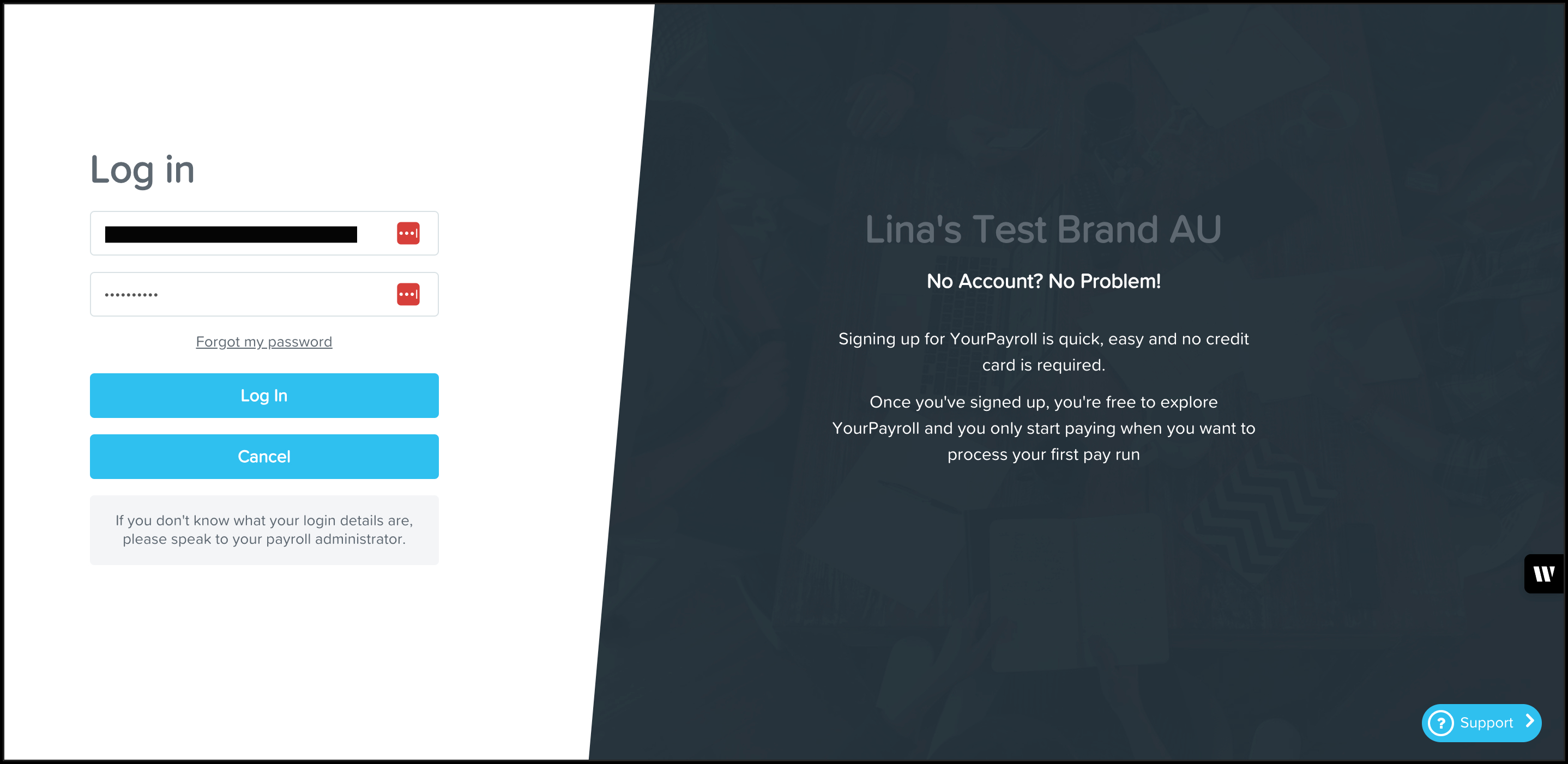 Recover your payroll user account 2FA – Your Payroll (UK)