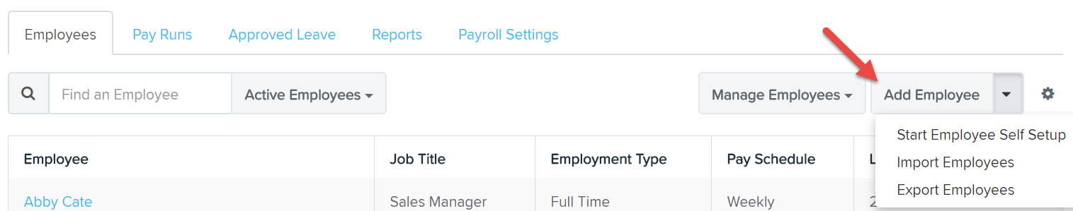 Employee Import via Excel / CSV – Your Payroll (AU)