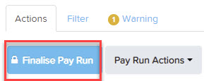 Finalise a Pay Run – Your Payroll (AU)