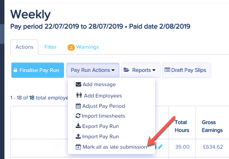 Resubmitting an FPS in bulk (all employees in a pay run) – Your Payroll ...