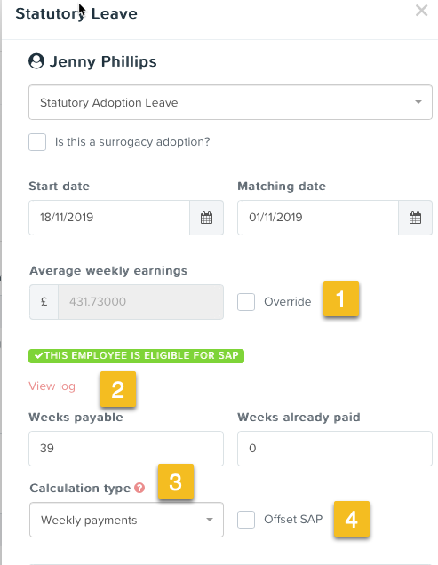Statutory Adoption Pay (SAP) – Your Payroll (UK)