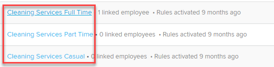 Rule Sets - Overview and FAQ's – Your Payroll (AU)
