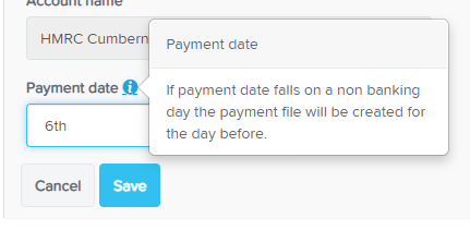HMRC Payment File – Your Payroll (UK)