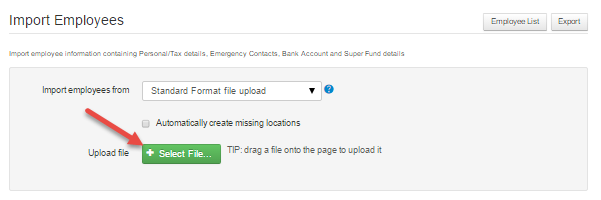 Employee Import via Excel / CSV – Your Payroll (UK)