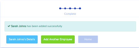 Adding an employee – Your Payroll (UK)