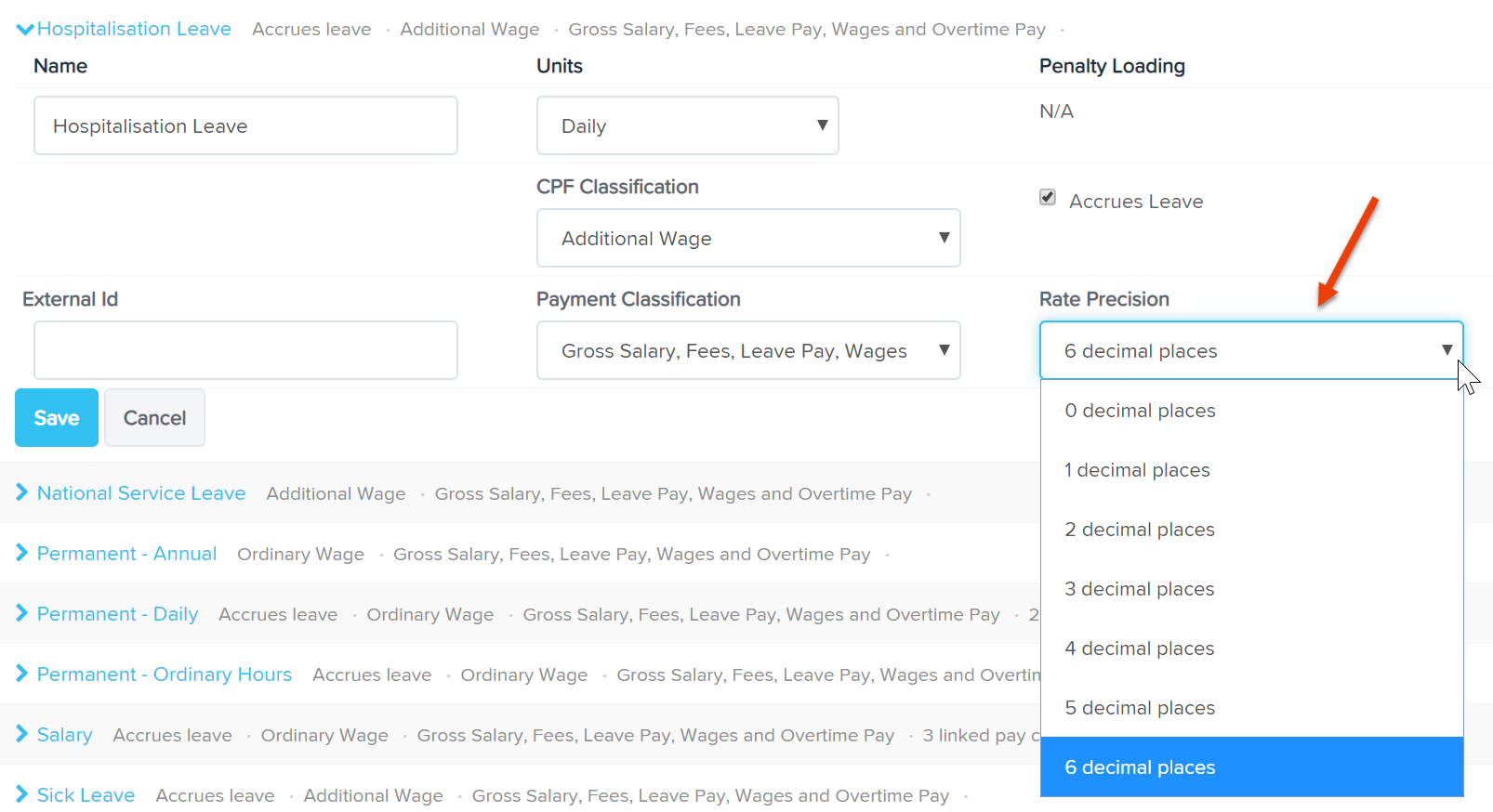 Rounding of values - how it works – Your Payroll (SG)