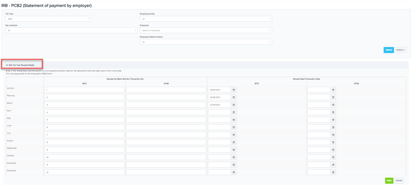 PCB2 Report – Your Payroll (MY)