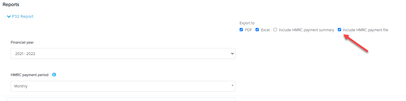 HMRC Payment File – Your Payroll (UK)