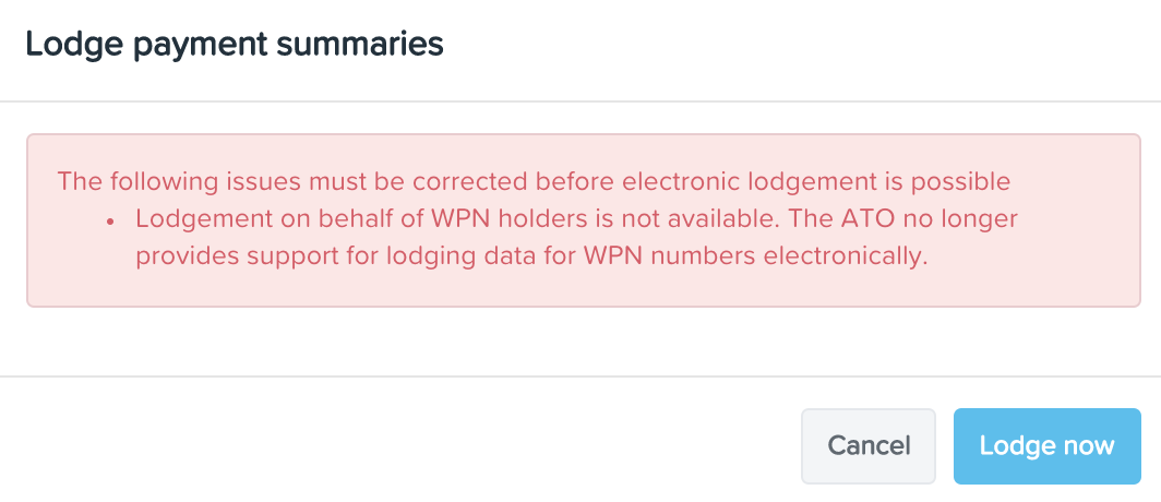 Electronic lodgement of Payment Summary Annual Report – Your Payroll (AU)