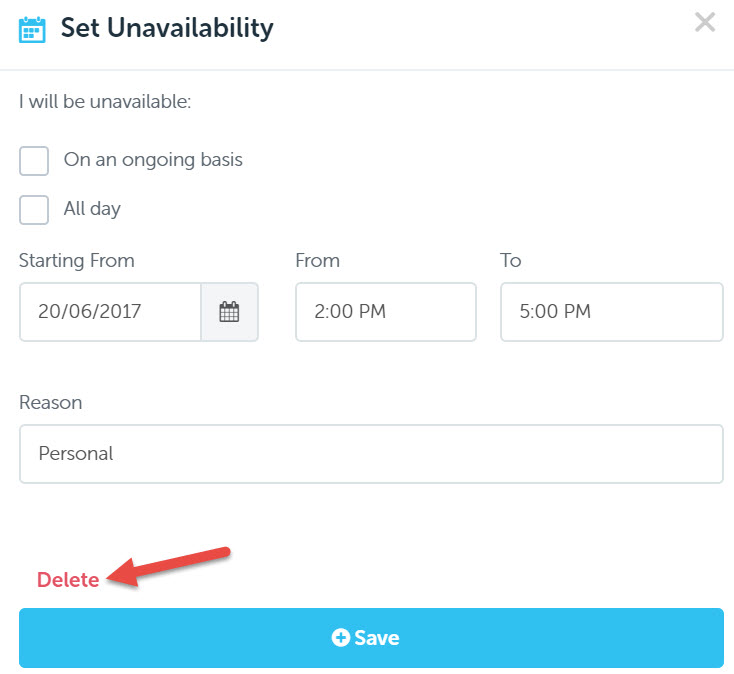 Managing Unavailability in the Employee Portal – Your Payroll (AU)