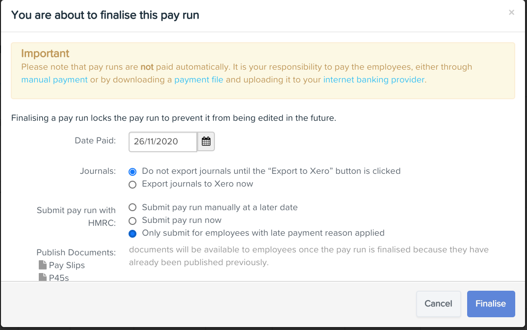 Resubmitting an FPS for an individual from within a pay run – Your ...