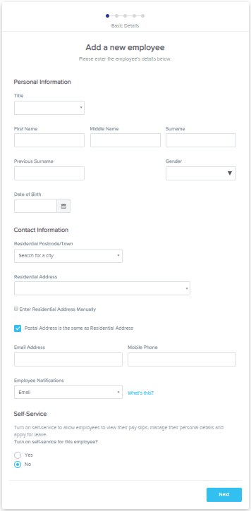 Adding an Apprentice – Your Payroll (UK)