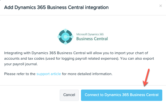 Connecting Payroll to Dynamics 365 Business Central – Your Payroll (AU)