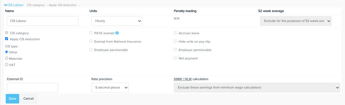 Setting up for Construction Industry Scheme (CIS) – Your Payroll (UK)