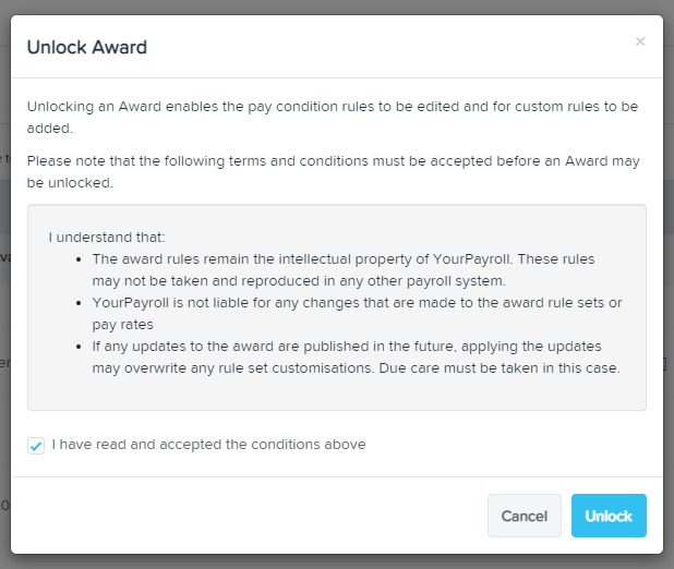 Rule Sets - Overview and FAQ's – Your Payroll (AU)