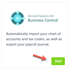 Connecting Payroll to Dynamics 365 Business Central – Your Payroll (AU)